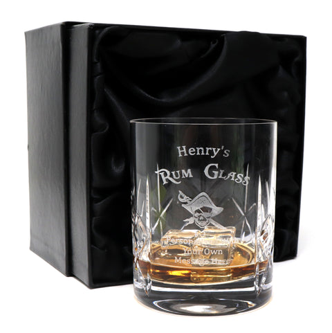 Engraved Rum Glass – Regalo
