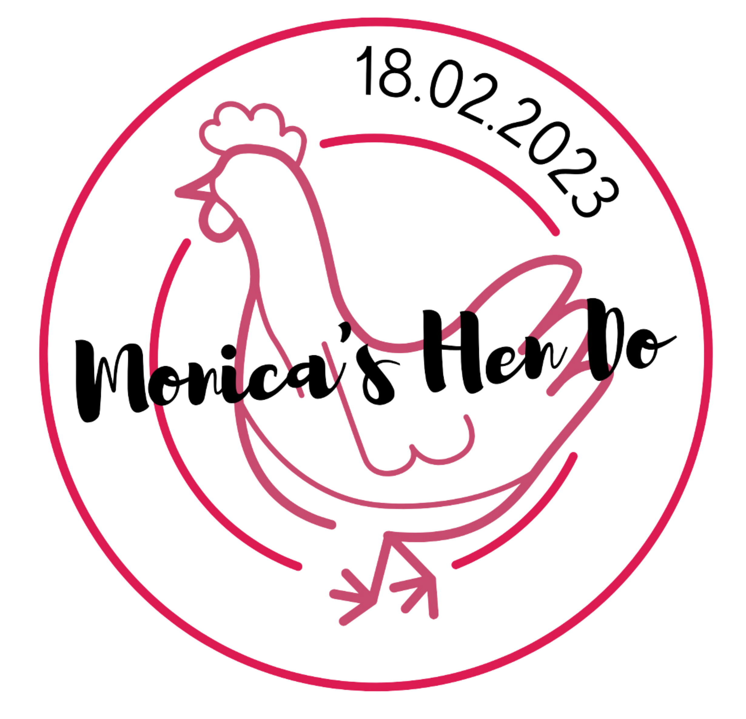 Personalised Hen Do Edible Cocktail Drink Toppers – Regalo