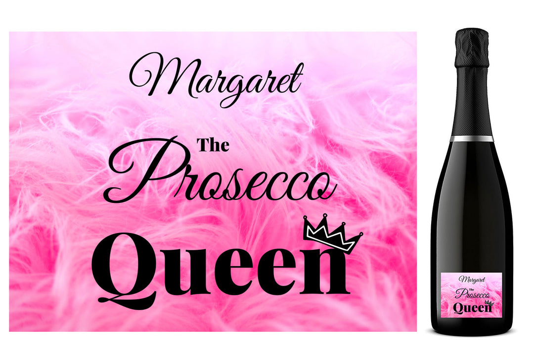 Personalised Prosecco Bottle Label – Regalo